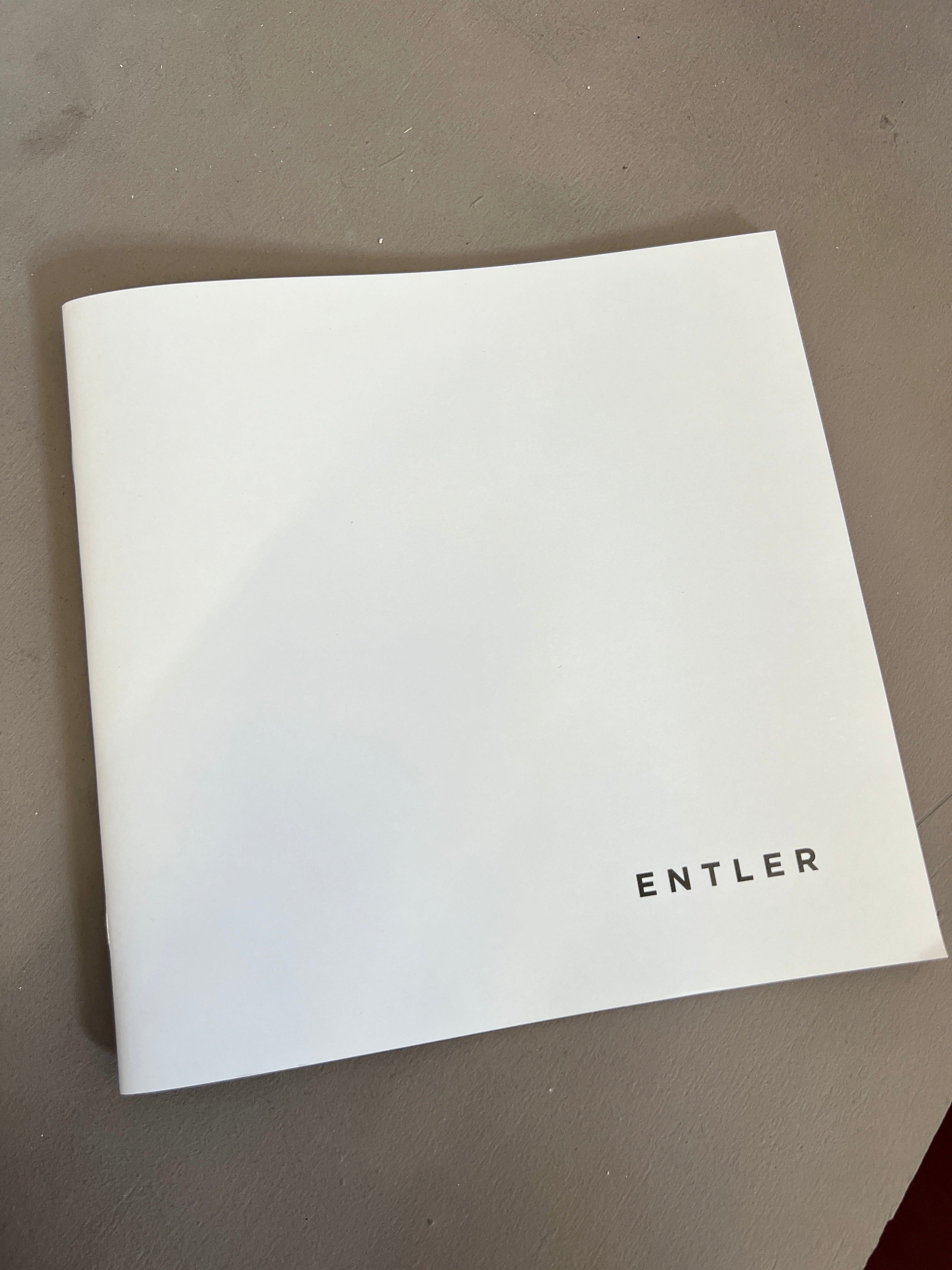 PRINTED CATALOG – ENTLER